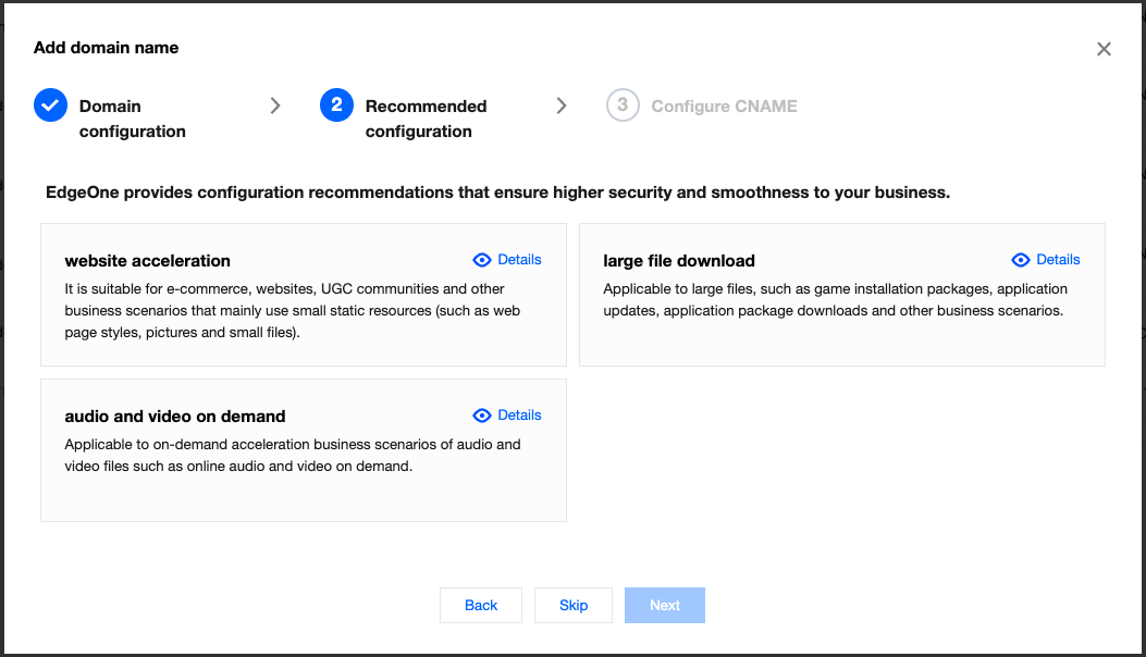 Domain Connection Adding A Domain Name for Acceleration - Tencent EdgeOne