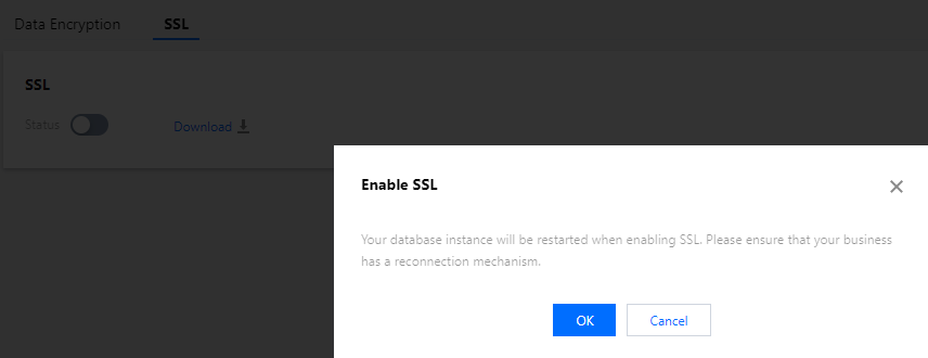 Setting SSL Encryption | Tencent Cloud