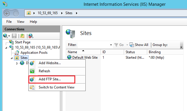Membangun Layanan FTP (Windows) | Tencent Cloud