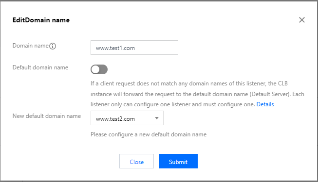 Layer-7 Domain Name Forwarding and URL Rules | Tencent Cloud