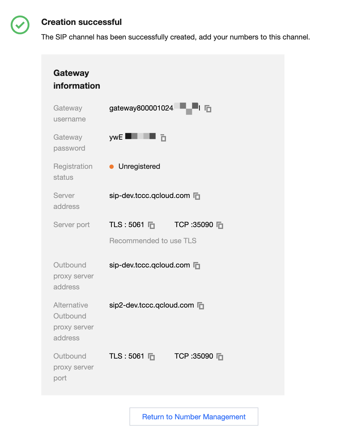 SIP_Trunk Connection with Own Landline | Tencent Cloud