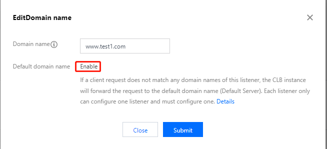 Layer-7 Domain Name Forwarding and URL Rules | Tencent Cloud